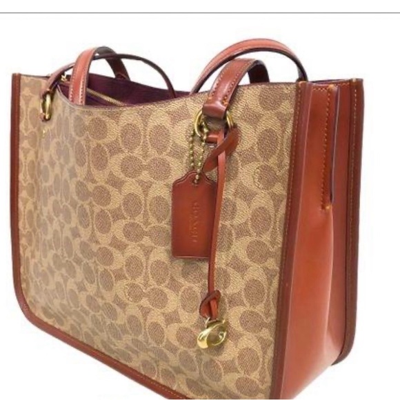 Coach | Bags | Coach Tyler Carryall Bag In Signature Canvas | Poshmark